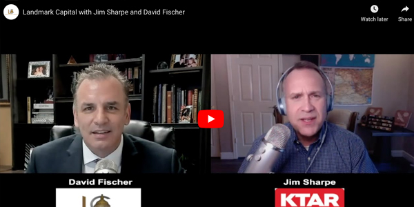 Jim Sharpe at KTAR Endorsing David Fischer, CEO of Landmark Capital ...